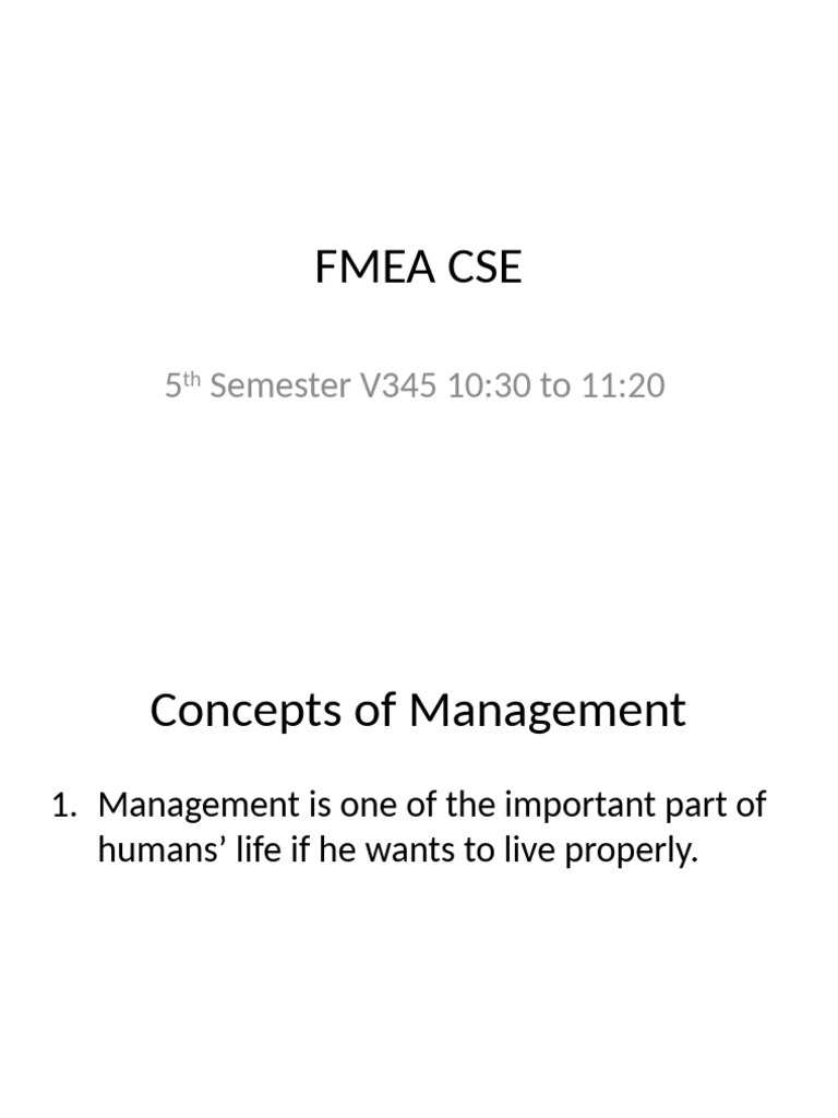Fmea Cse | PDF