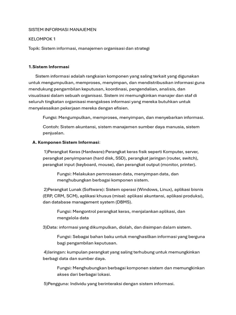 Sim Kelompok 1 | PDF