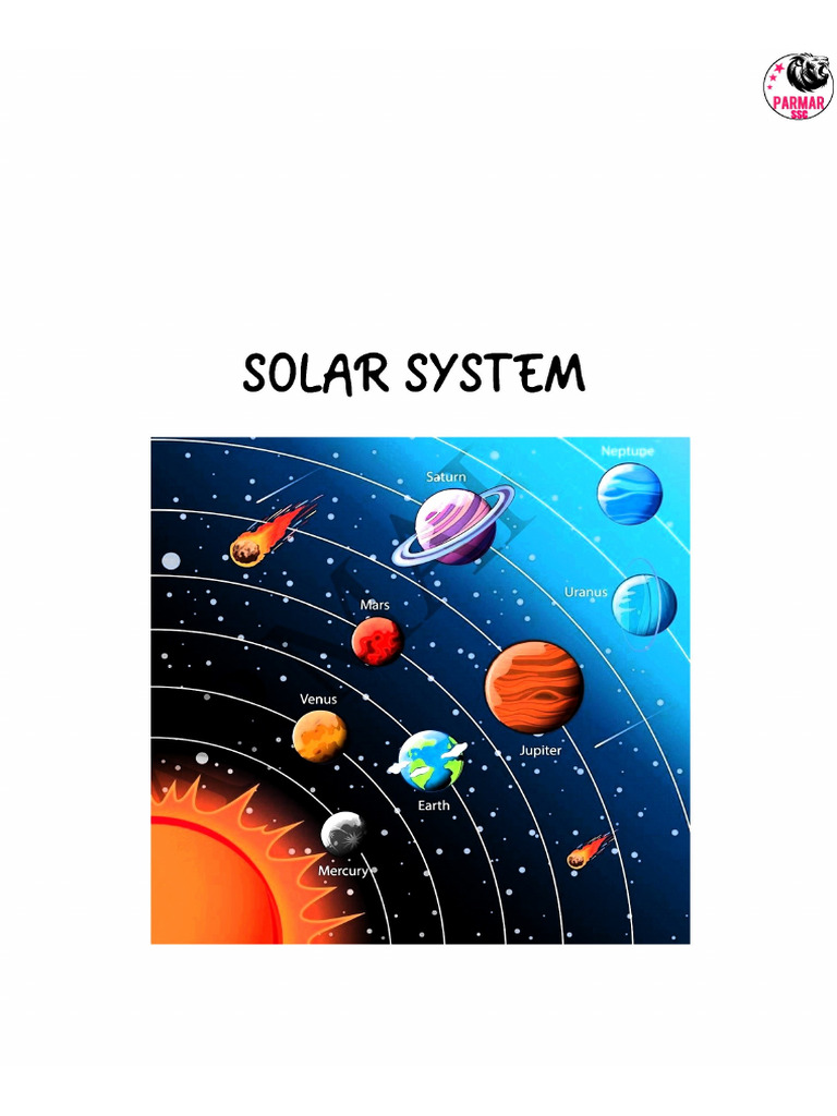 Geography Solar System Pdf