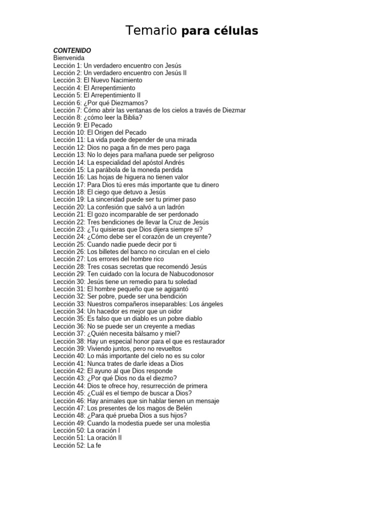 7-TEMARIOS PARA CELULAS(-1 ) | PDF