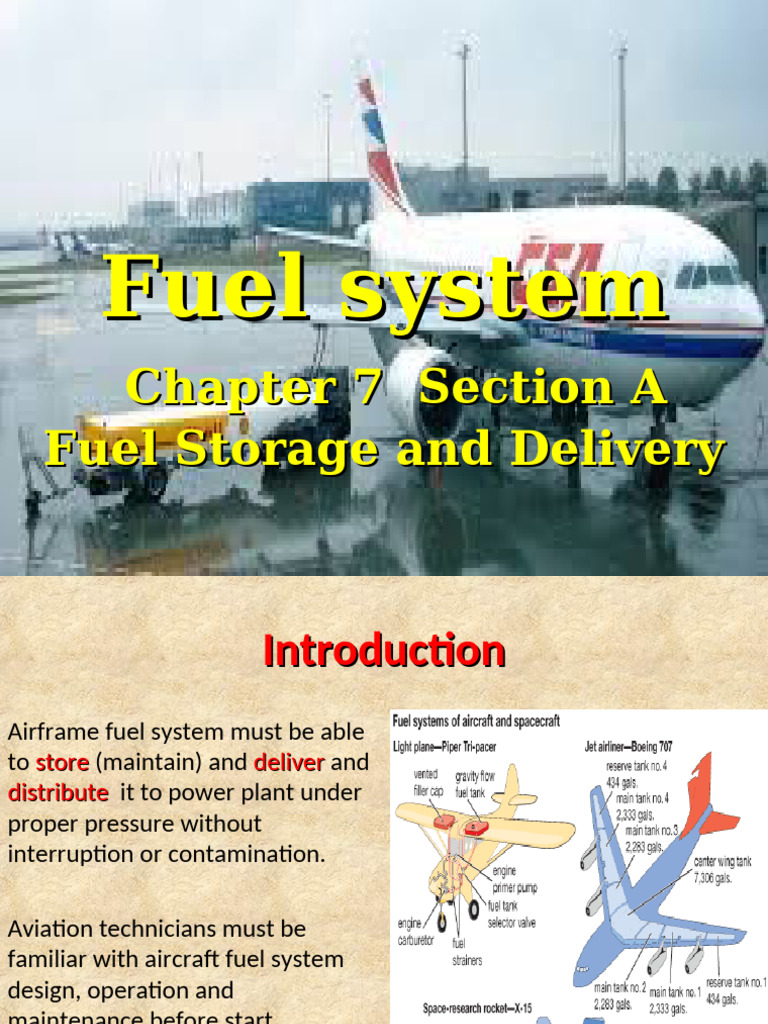 Ch.7 Se.a Fuel System | PDF | Pump | Jet Fuel