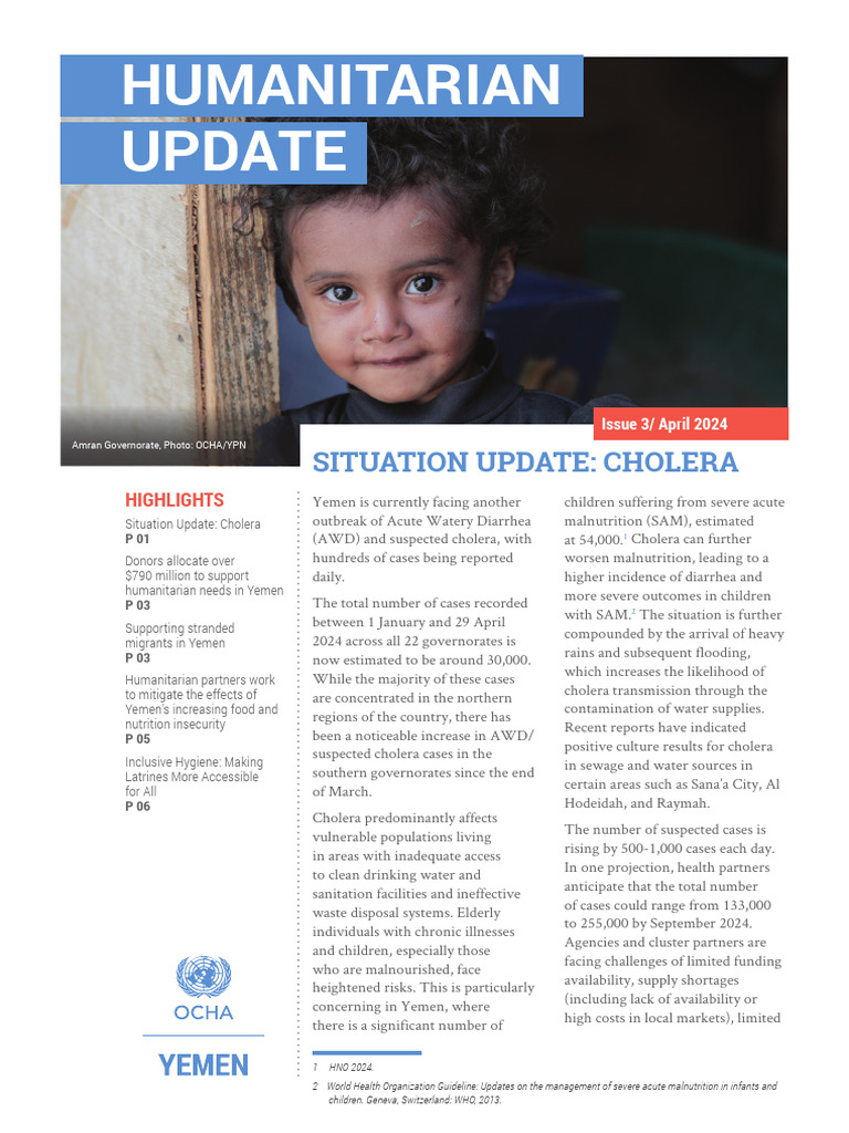 Yemen Humanitarian Update - Issue 3, April 2024 | PDF
