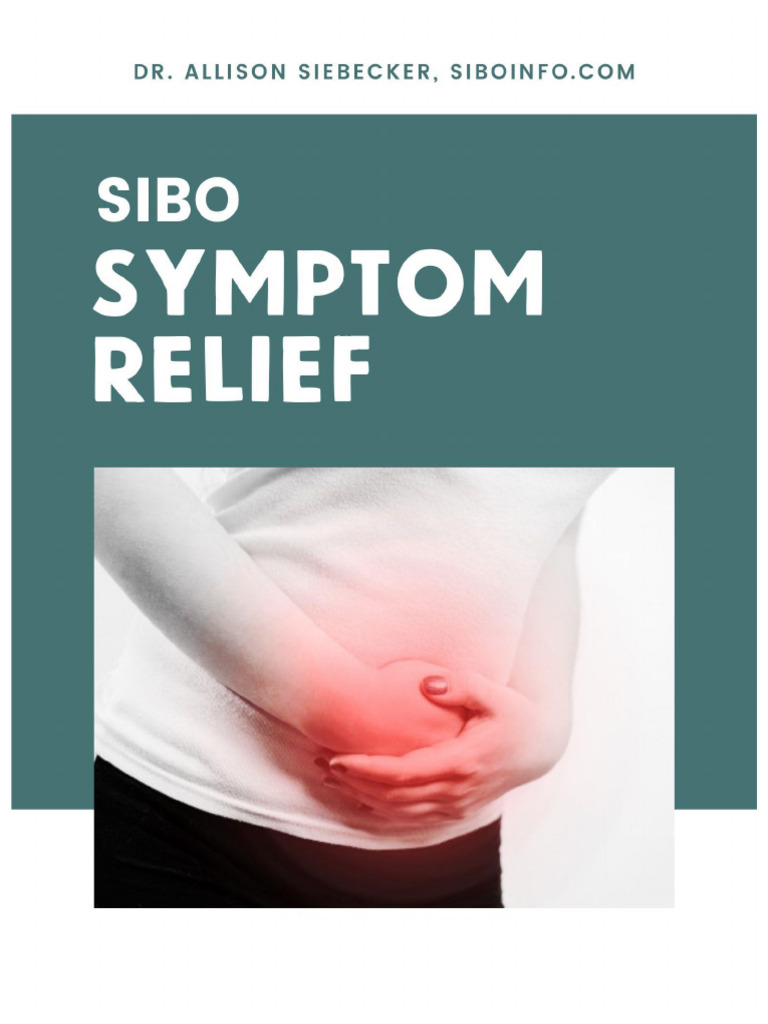 Sibo Symptomatic Relief Suggestions Dr Siebecker 24 | PDF