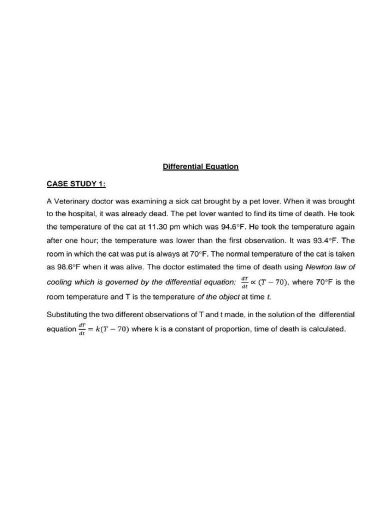 Chapter - 9 (Case Study) | PDF