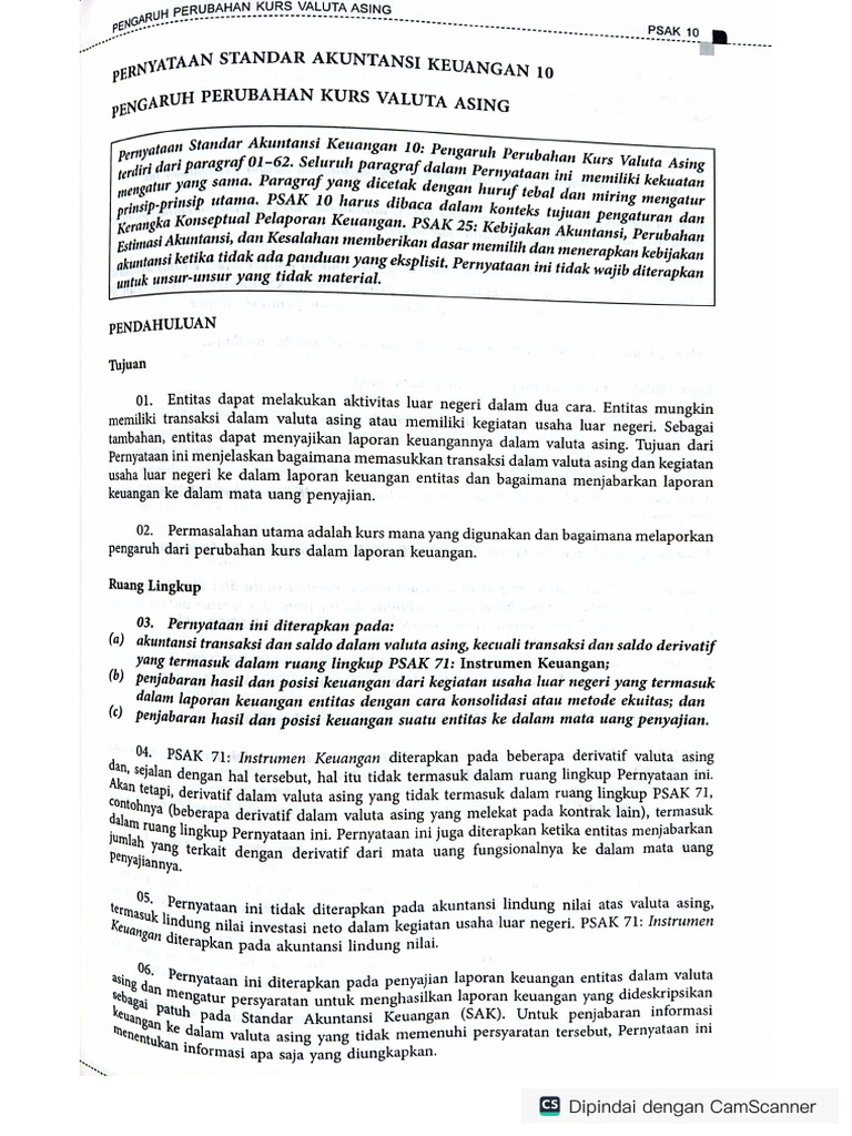 Psak 10 | PDF
