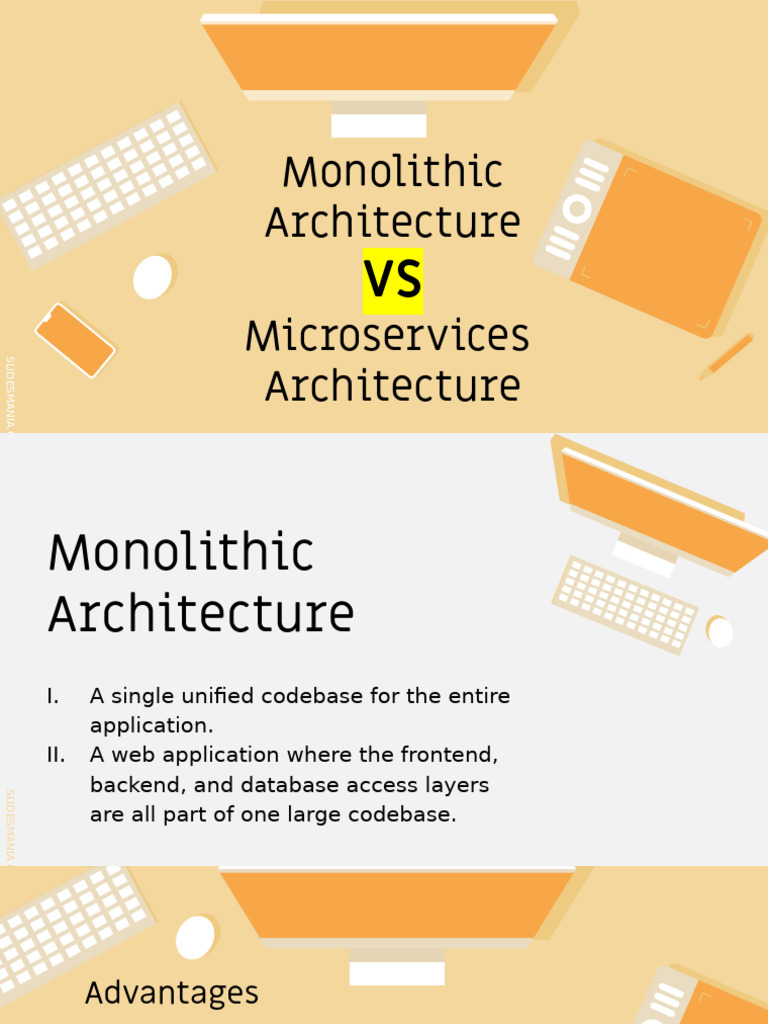 Week 4 Monolithic Vs Microservices | PDF