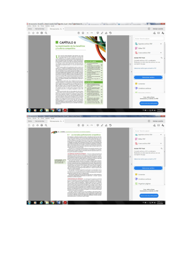 Micro II Competencia Perfecta | PDF