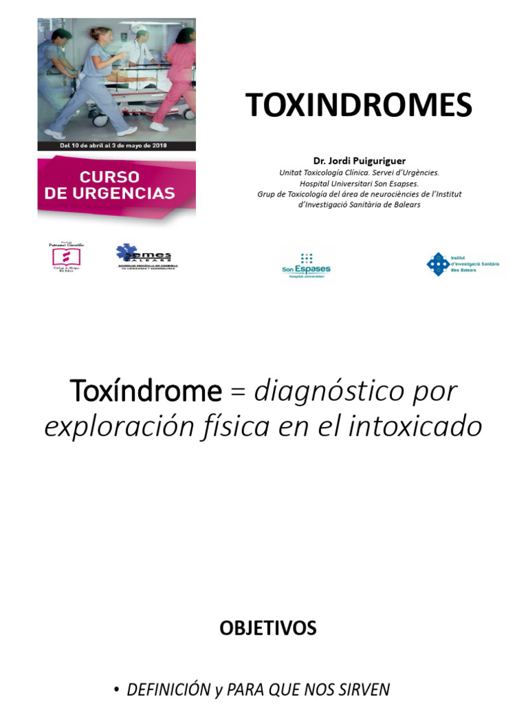 TOXINDROMES | PDF