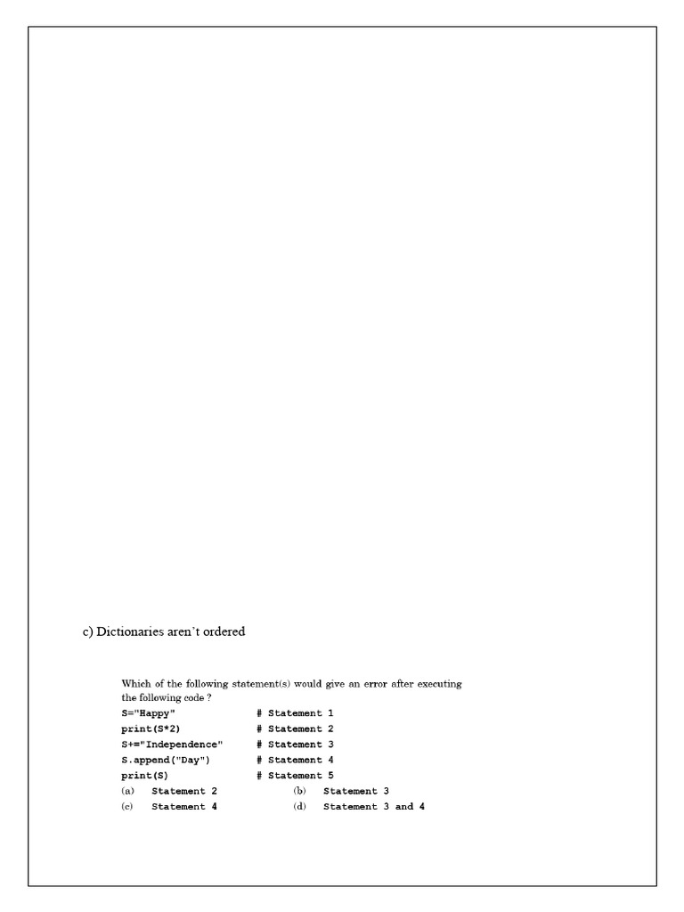 DPT 2 String, Tuple | PDF
