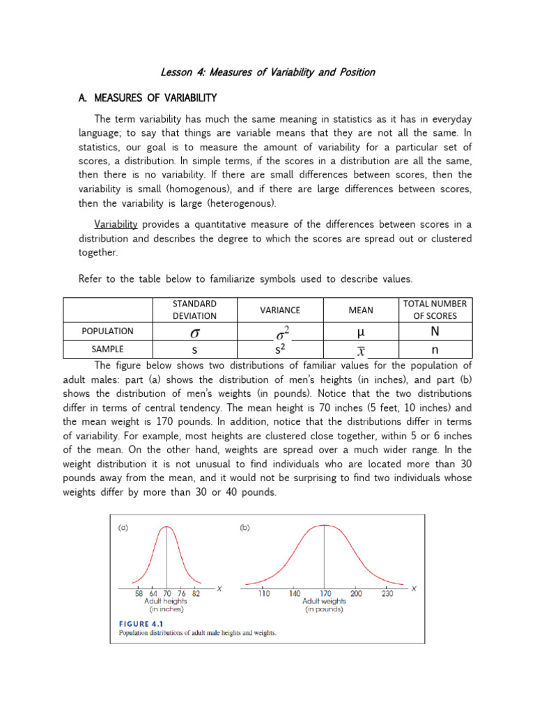Lesson-4-Measures-of-Variability-and-Position | PDF