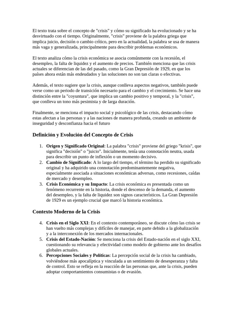 Control de Lectura - Globalización | PDF