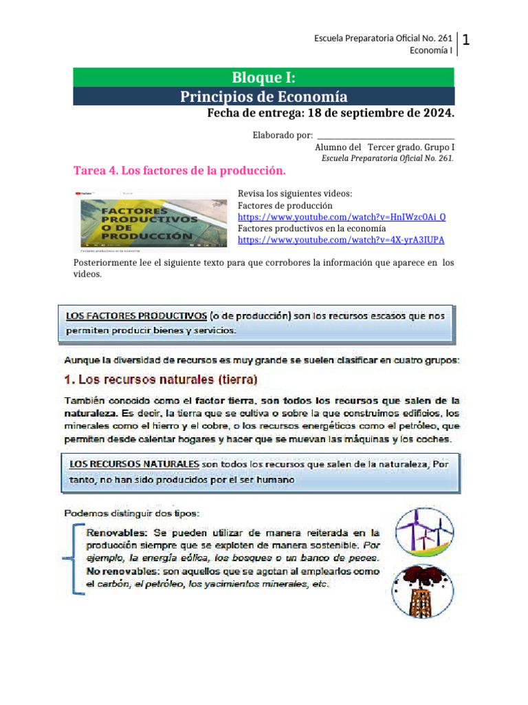4.Tarea 4. Factores de Producción_24 | PDF