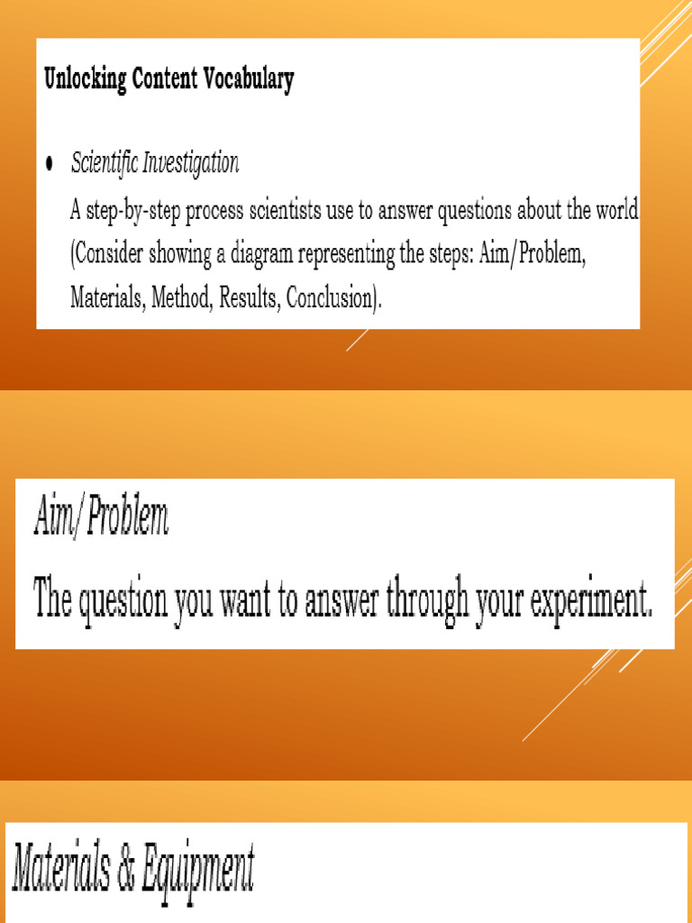 Lesson 4 Scientific Investigation | PDF