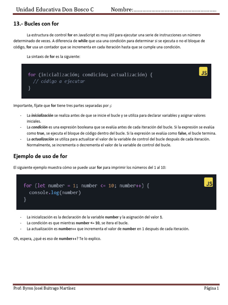 TEMA#1 JAVASCRIPT Parte6 | PDF
