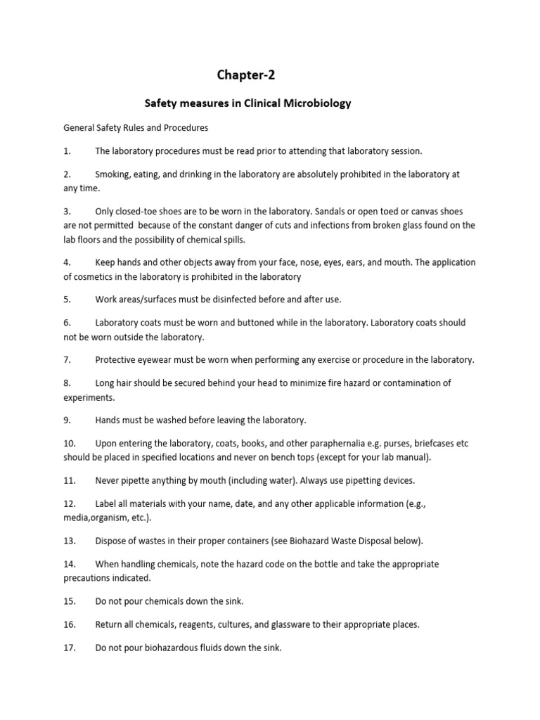 Unit-2 Safety Measures | PDF