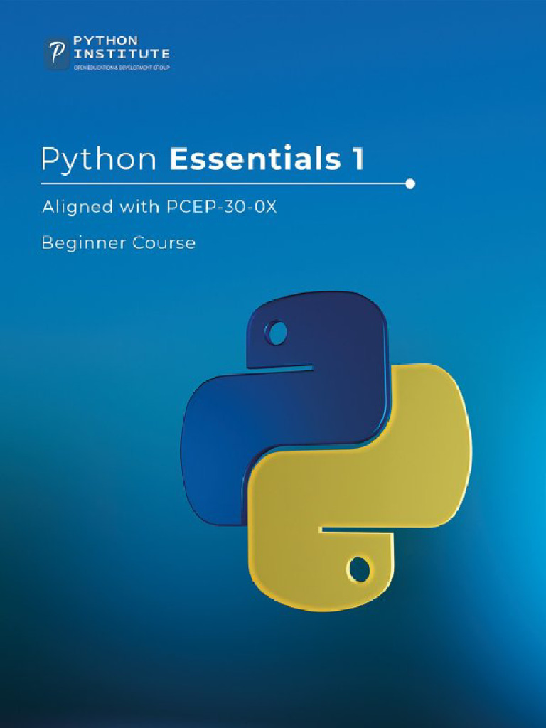 Python Essential 1726197046 | PDF | Ingeniería de software | Informática