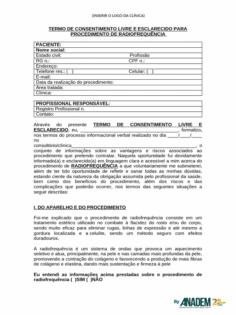 Tcle Radiofrequencia | PDF