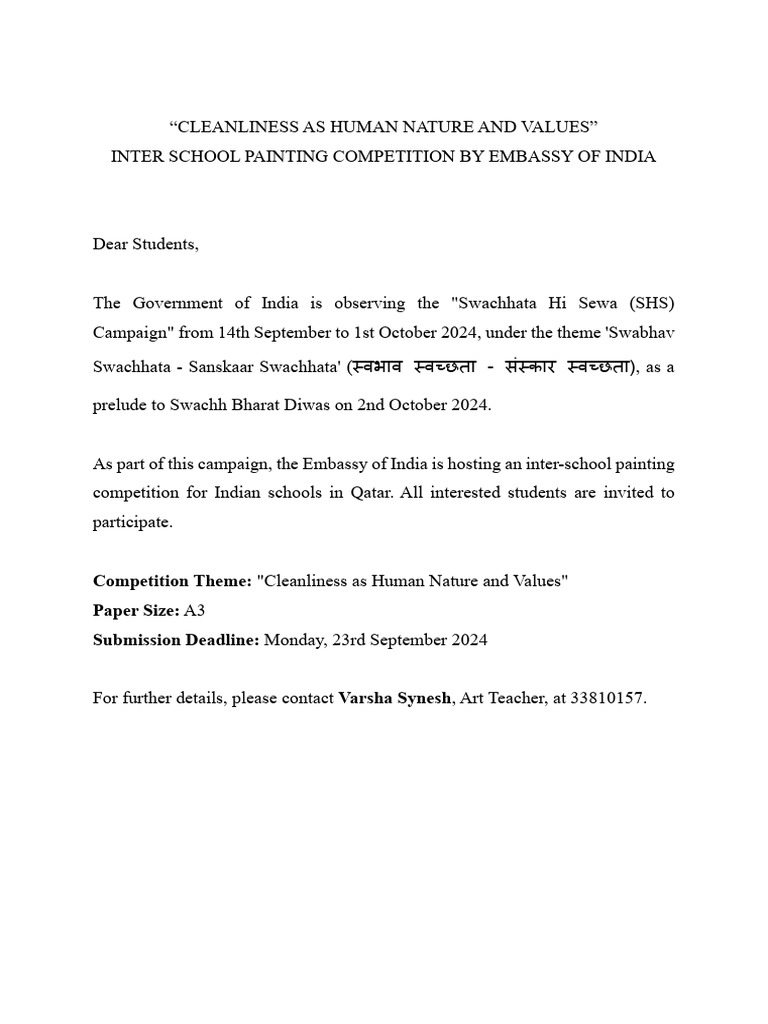 Cleanliness As Human Nature and Values | PDF