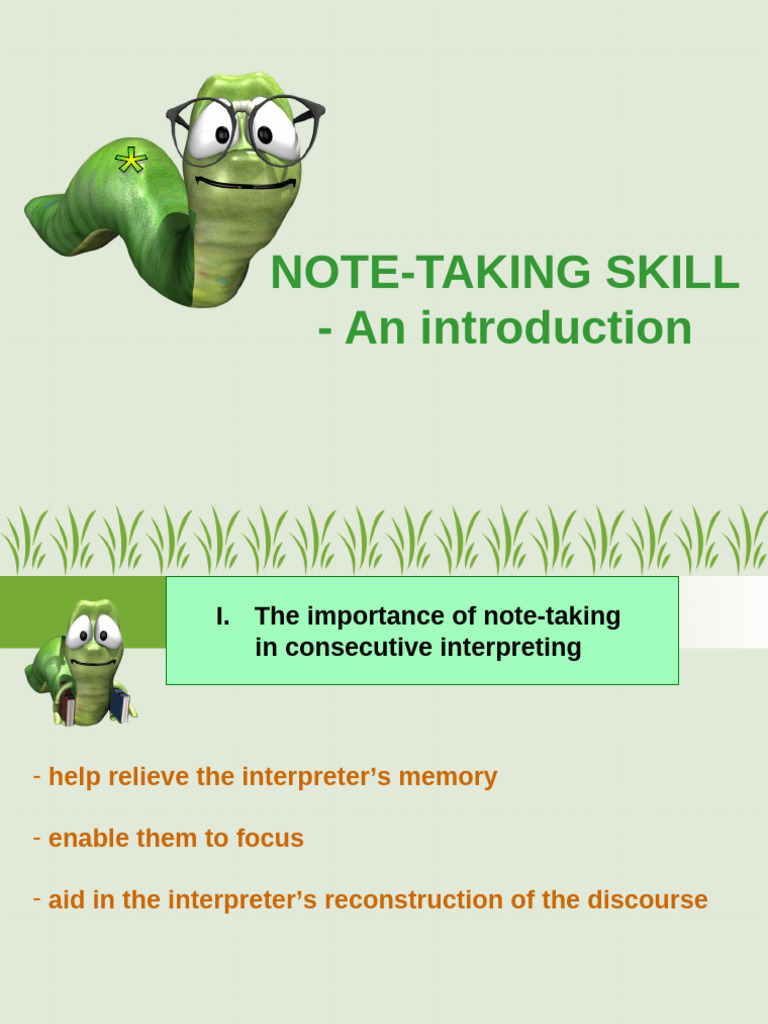 Note Taking | PDF