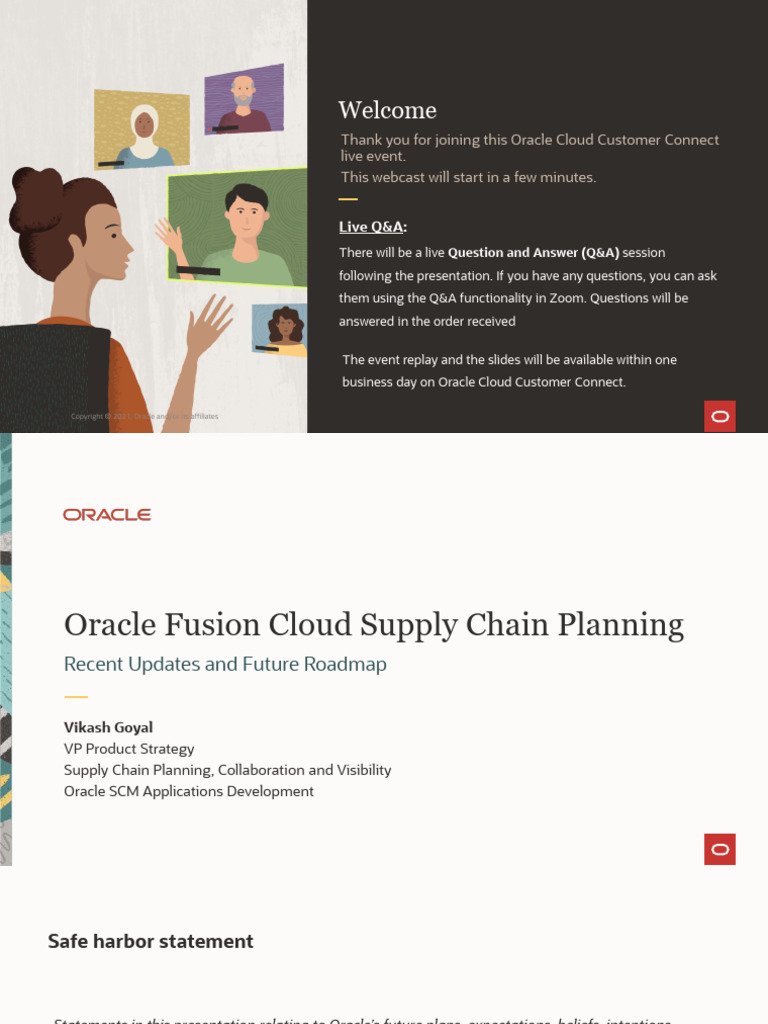 SCM - Supply Chain Planning Recent Updates and Future Roadmap | PDF
