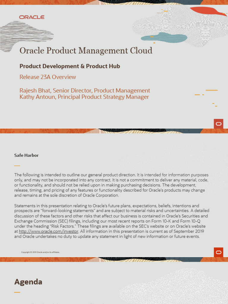 SCM - Product Management Cloud 23A Release Overview | PDF