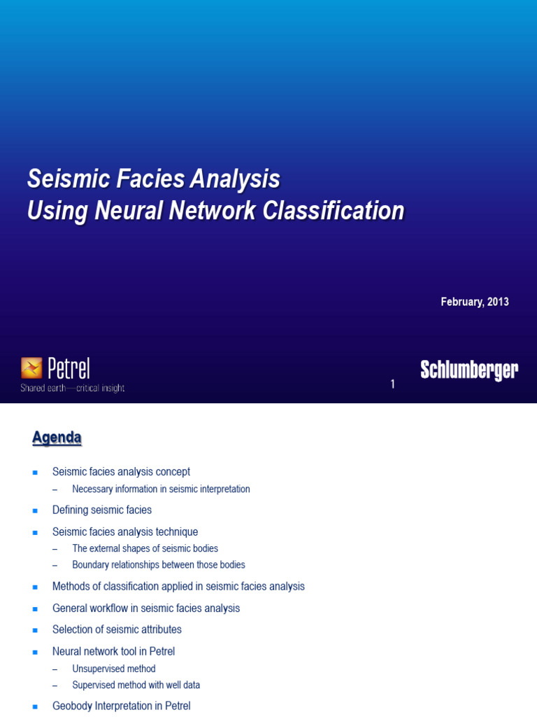 Petrel 2011 Workshop Seismic Facies Analysis 6180277 01 | PDF | Artificial Neural Network ...