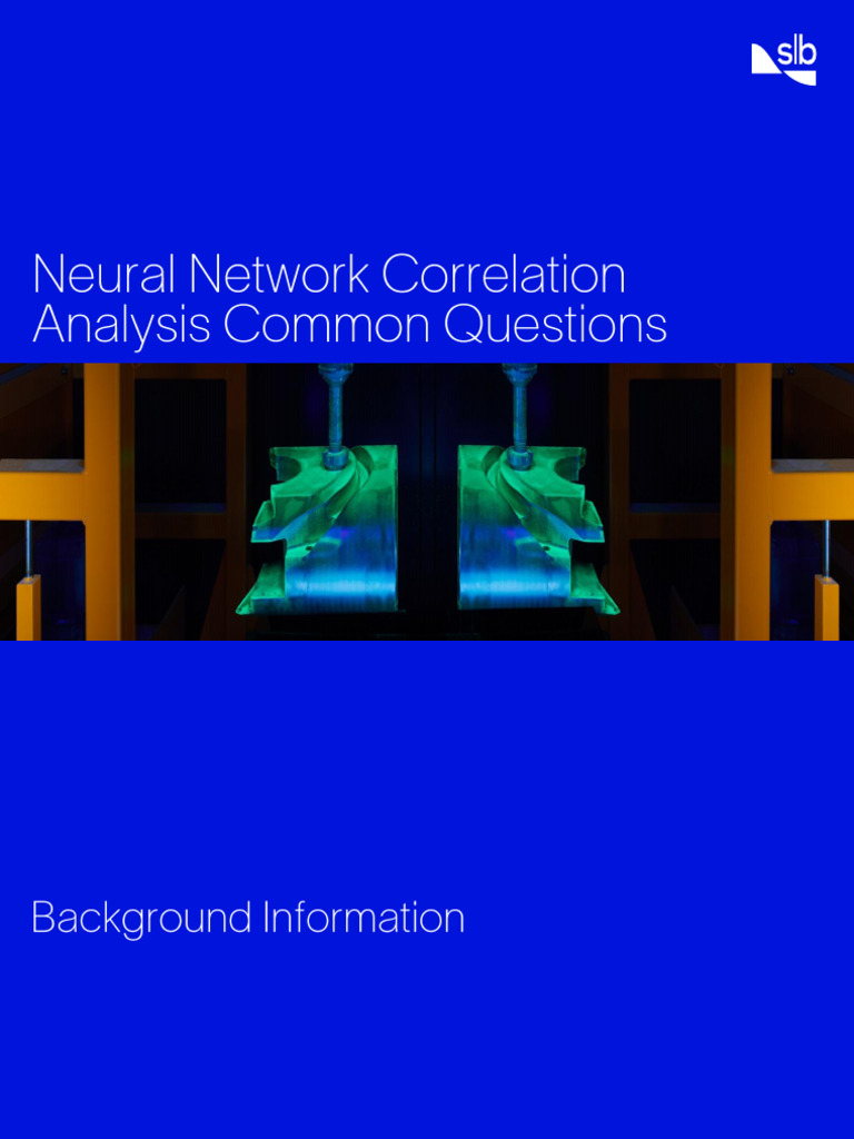 Petrel - Neural Network Correlation Analysis Common Questions | PDF