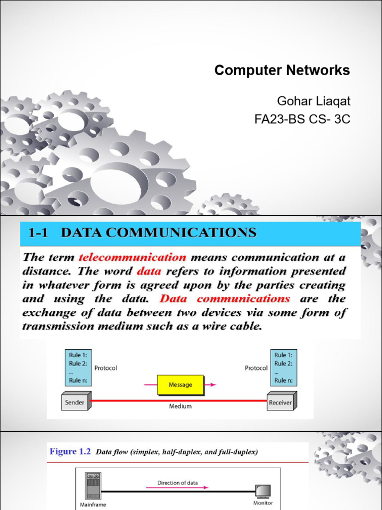 Computer Networks Intro | PDF