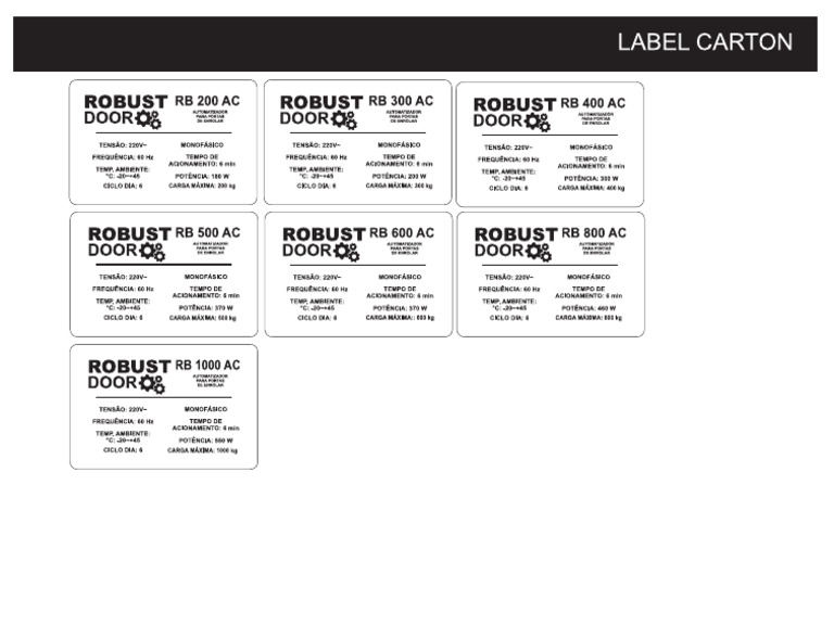 Label Carton - Sun NCC | PDF
