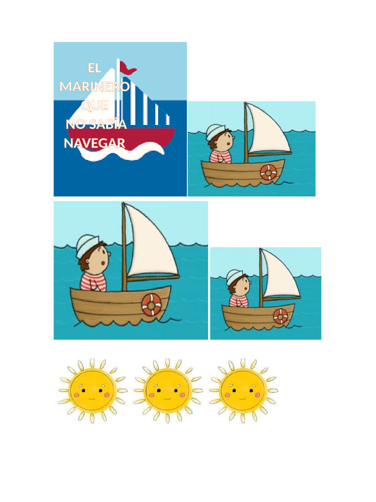 Cuento El Marinero Que No Sabia Navegar | PDF