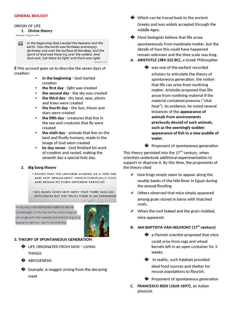 1st Quarter Exam Genbio Reviewer | PDF