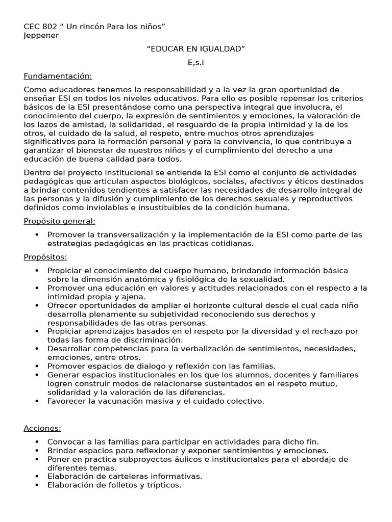 Esi 2024 | PDF | Enseñando | Crecimiento personal y profesional