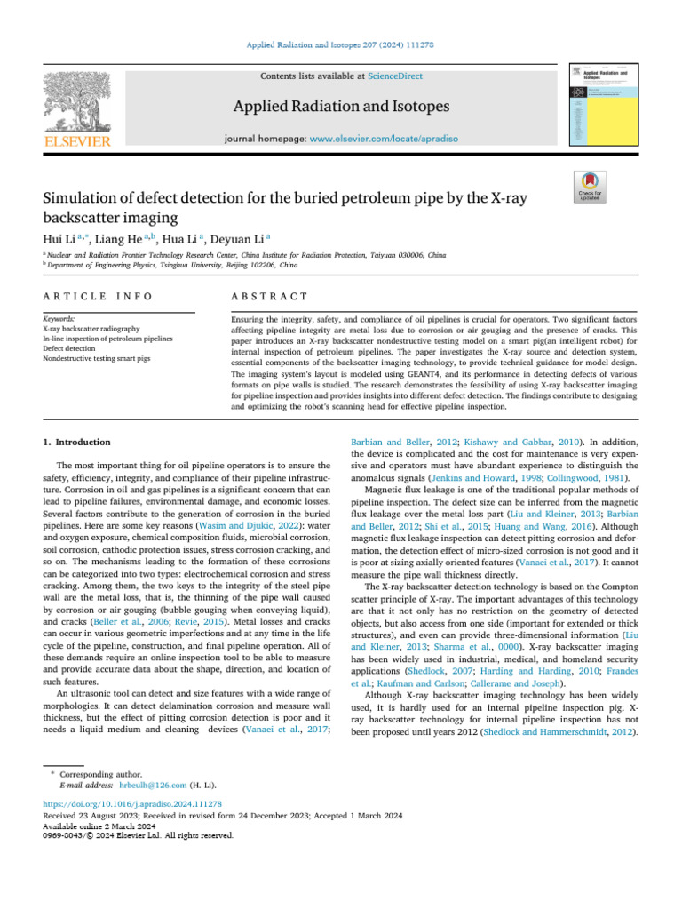 3 - Simulation of Defect Detection For The Buried Petroleumpipebythex ...