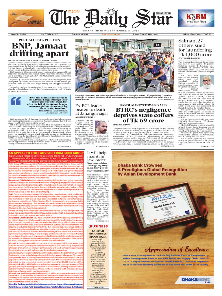 The Daily Star, Bangladesh | PDF