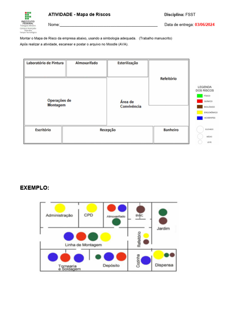 Atividade_Mapa de Riscos | PDF