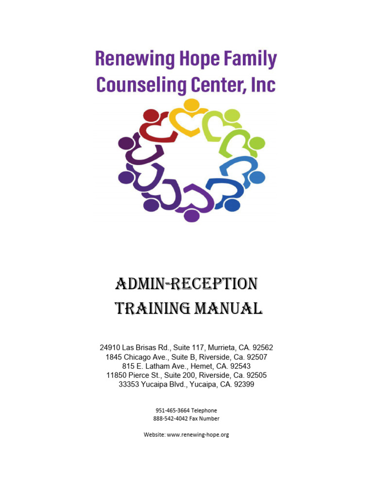 New Admin Manual 2022 | PDF