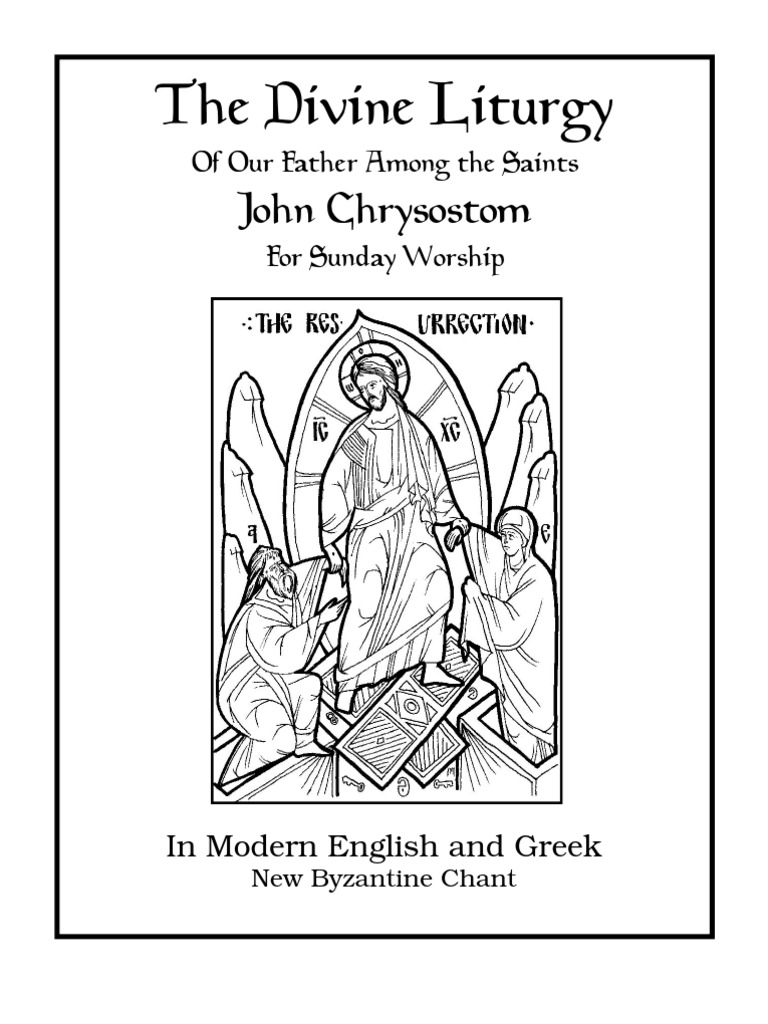 Complete Liturgy Book | PDF | Mode (Music) | Eastern Orthodox Church