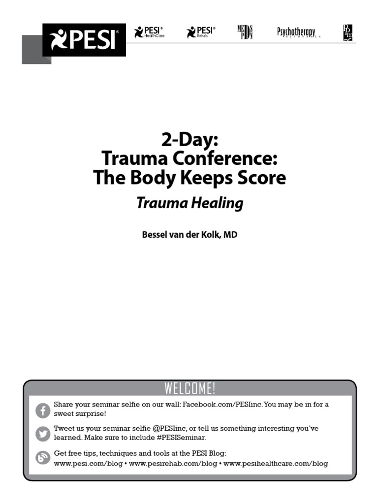 Session 14 Manual Trauma Conference Body Score | PDF