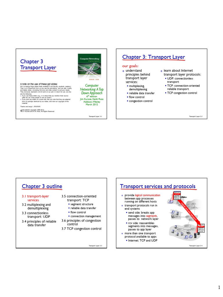 Chapter 5 Transport | PDF