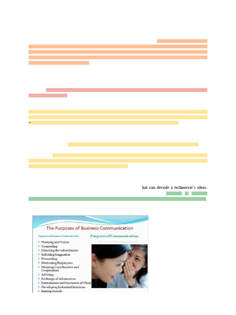 Notes Communication Skills Unit I-1 | PDF