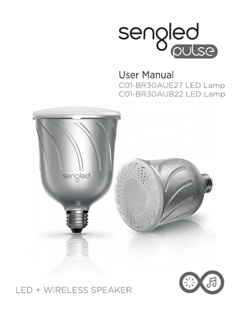 Pulse-C01-BR30 AU E27B22 3000K User-Manual V1.2 20150605 | PDF