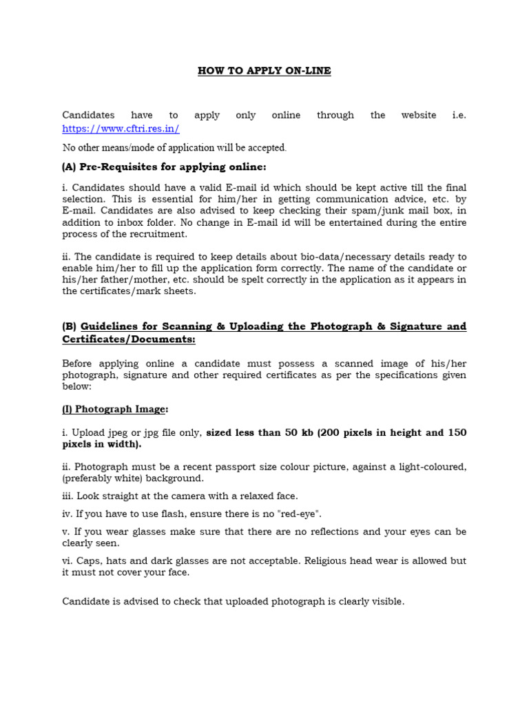 How To Apply | PDF | Image Scanner | Career & Growth