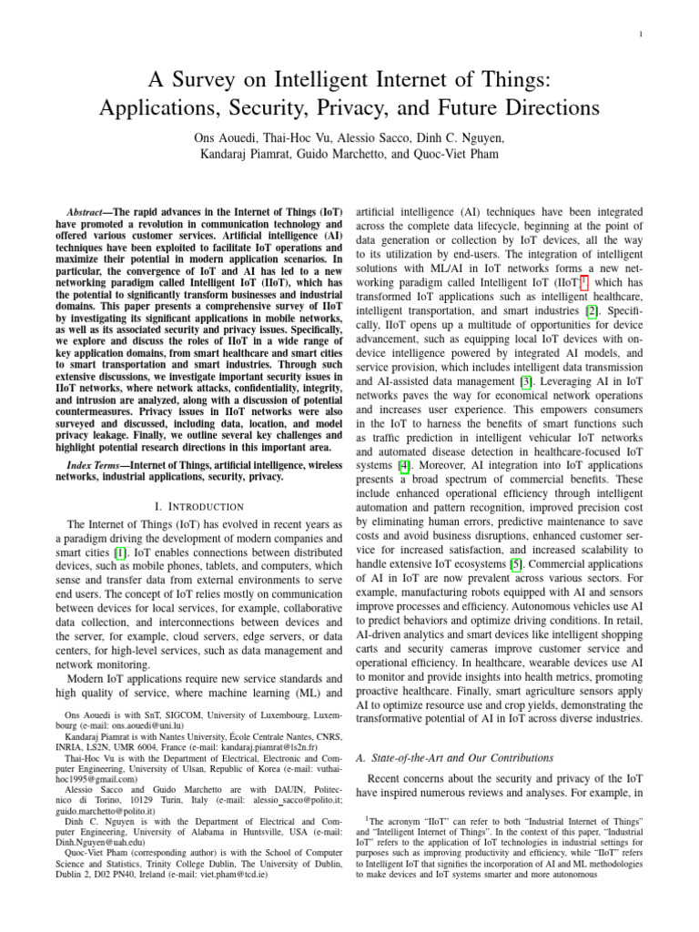 A_Survey_on_Intelligent_Internet_of_Things_Applications_Security_Privacy_and_Future_Directions | PDF