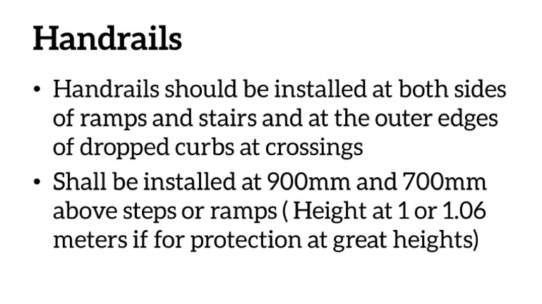 BP 344 Handrails | PDF