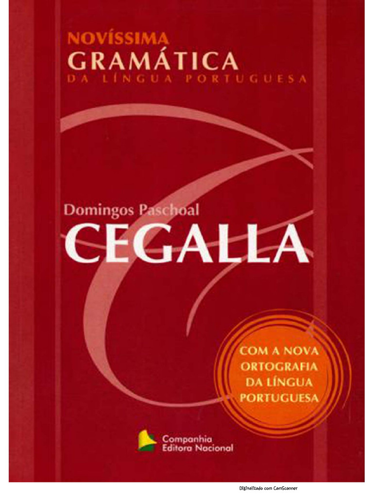 Gramática Cegalla Com Gabarito | PDF