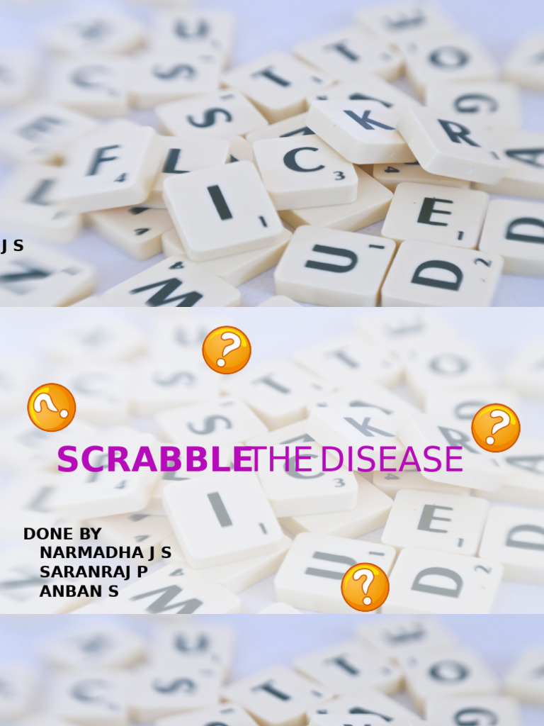 Scrabble The Disease | PDF
