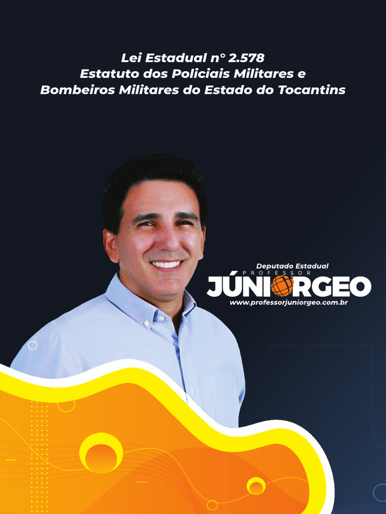 Lei Estadual N° 2.578 Estatuto Dos Policiais Militares e Bombeiros ...