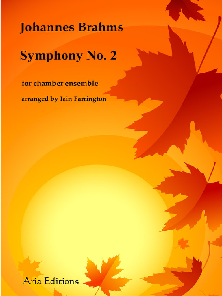 Brahms 2nd Symphony - Score | PDF