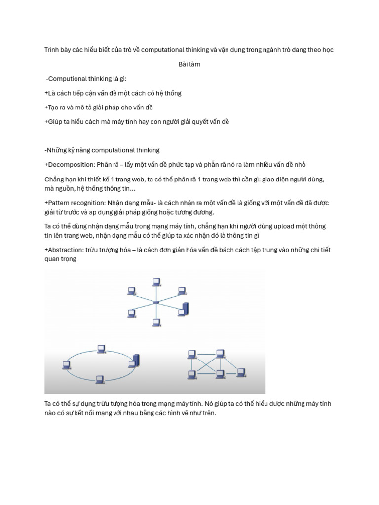 24520946-Computional Thinking | PDF