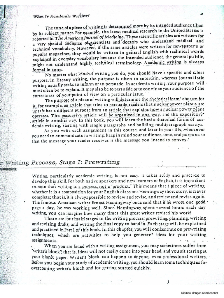 Materi Academic Writing II | PDF